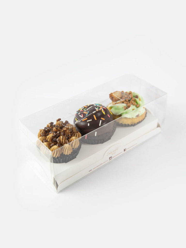 Box of 3 Cupcakes – Delectable by Su – Cake Delivery Kuala Lumpur