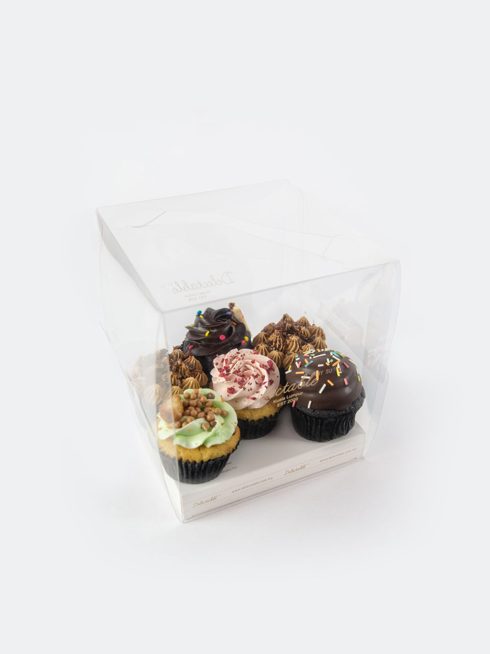 Box of 6 Cupcakes – Delectable by Su – Cake Delivery Kuala Lumpur