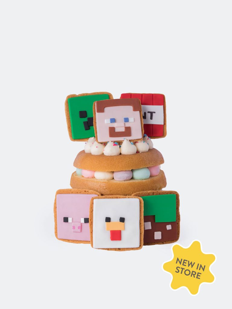 Cookie Cake Combo – Minecraft – Delectable by Su – Cake Delivery Kuala ...